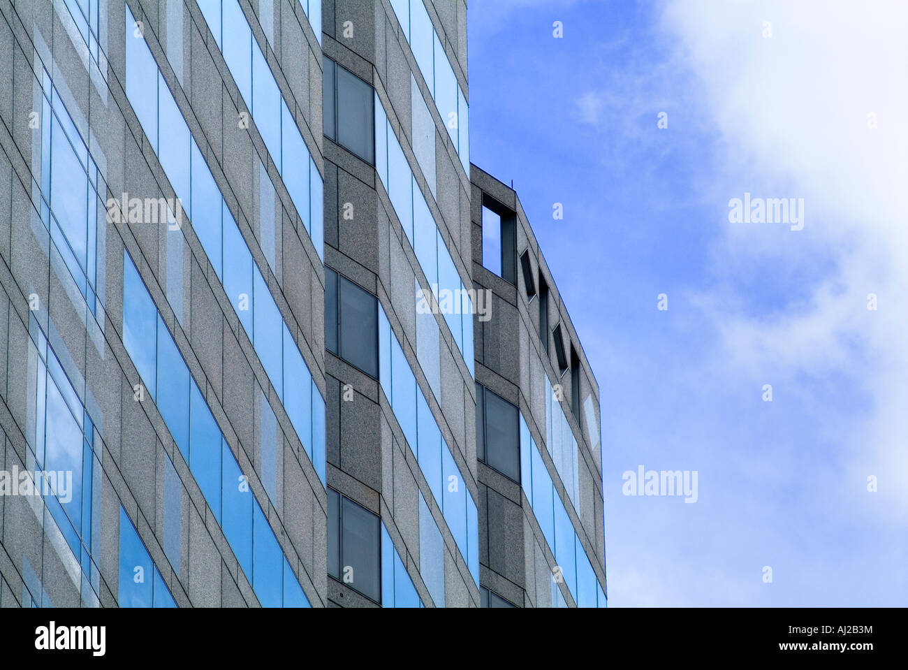 High Rise Skyscraper Building Detail Windows Stock Photo - Alamy