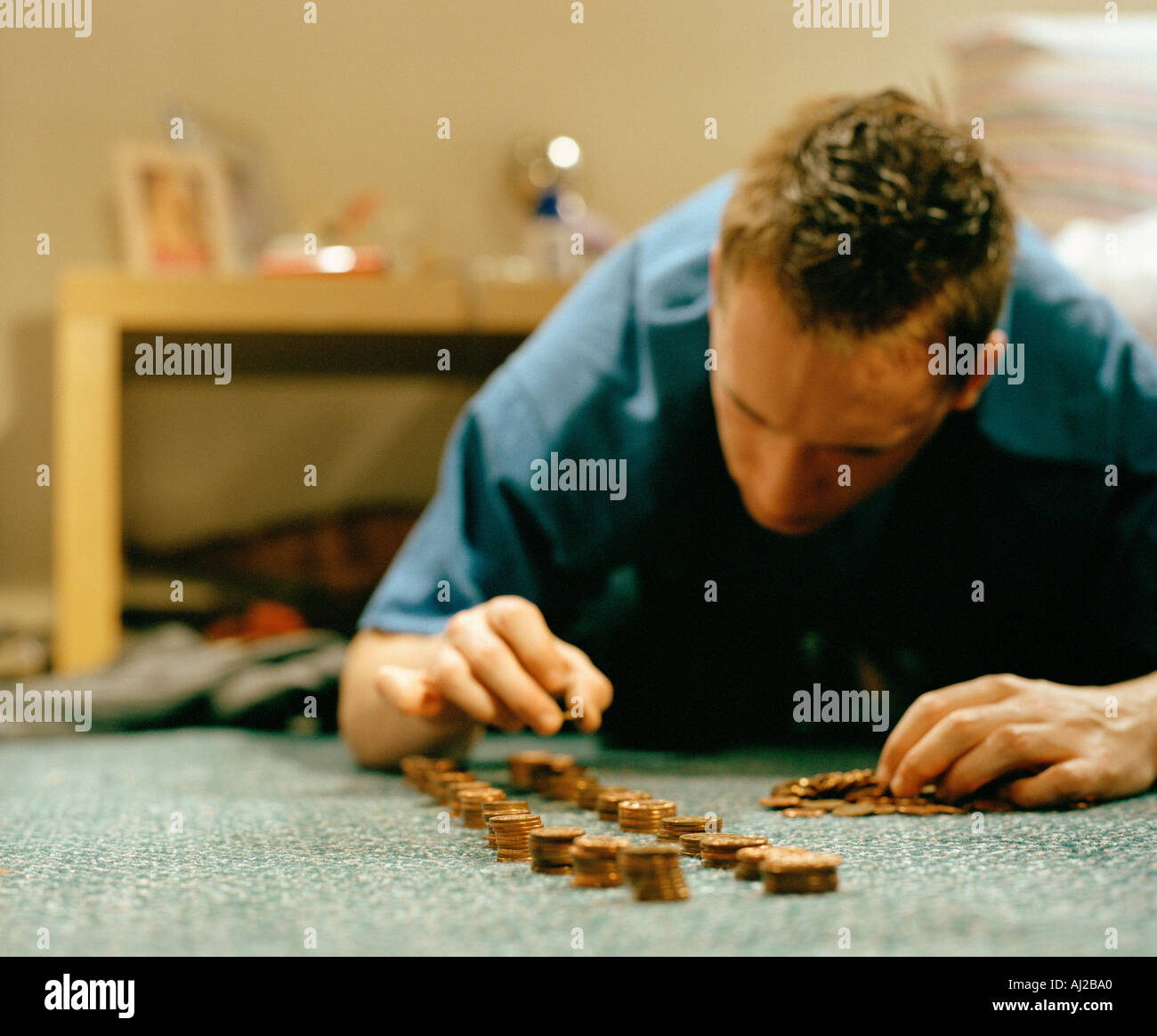 Rows of money hi-res stock photography and images - Alamy