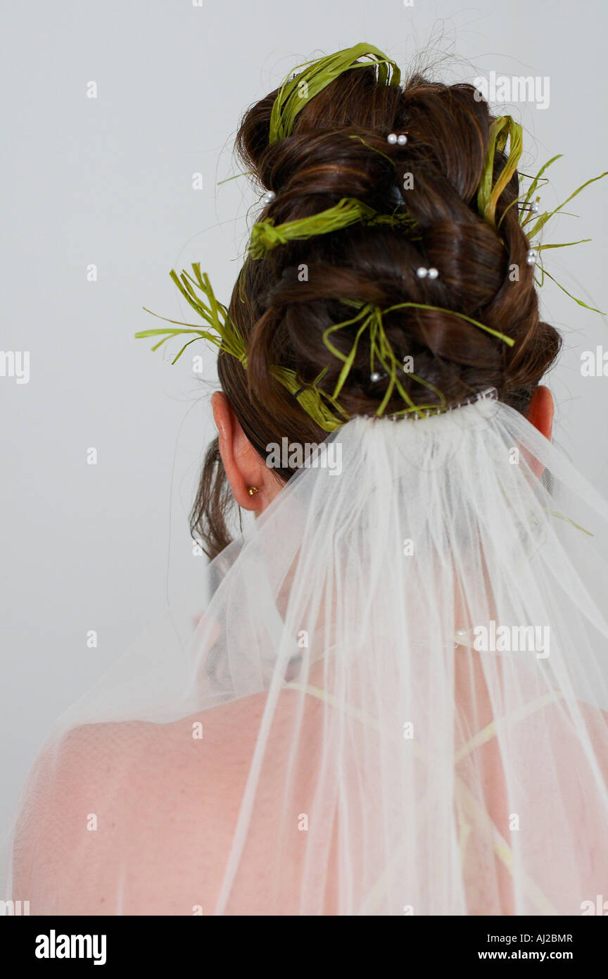 hair-do for wedding Stock Photo - Alamy
