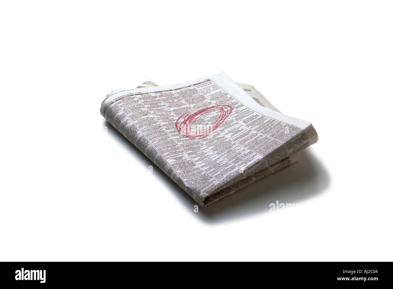 Newspaper ads Cut Out Stock Images & Pictures - Alamy