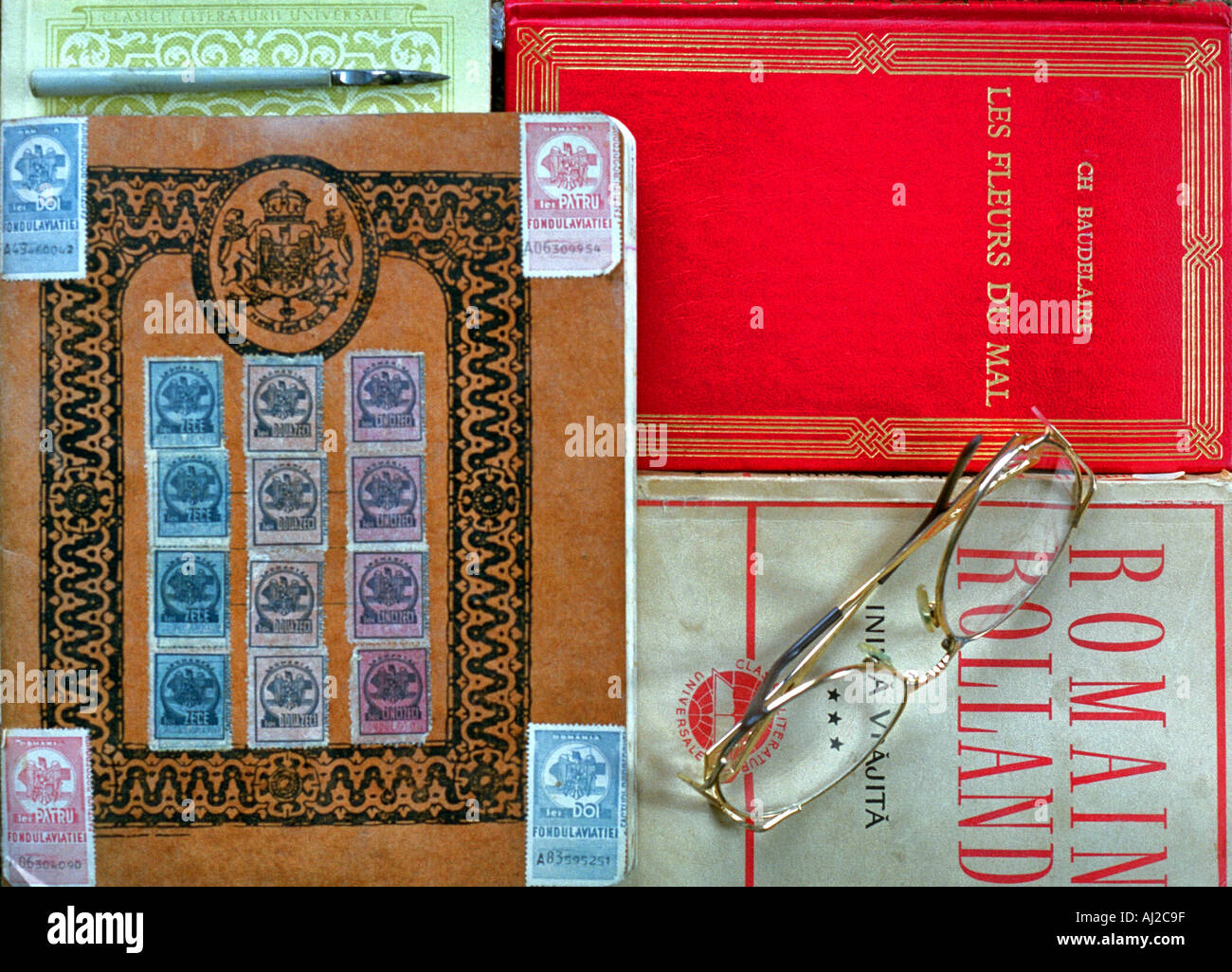 Book of stamps hi-res stock photography and images - Alamy