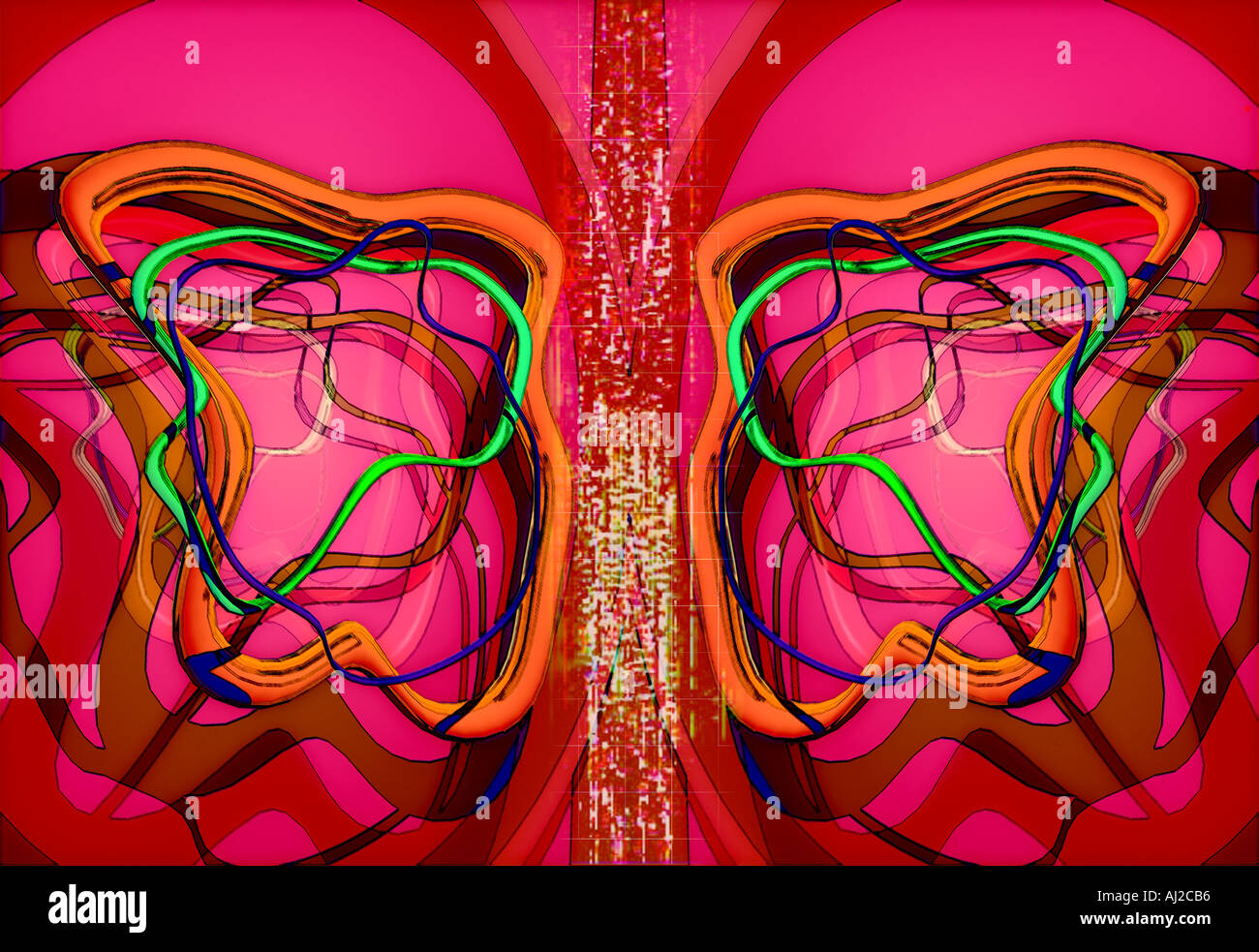 Warped vision hi-res stock photography and images - Alamy