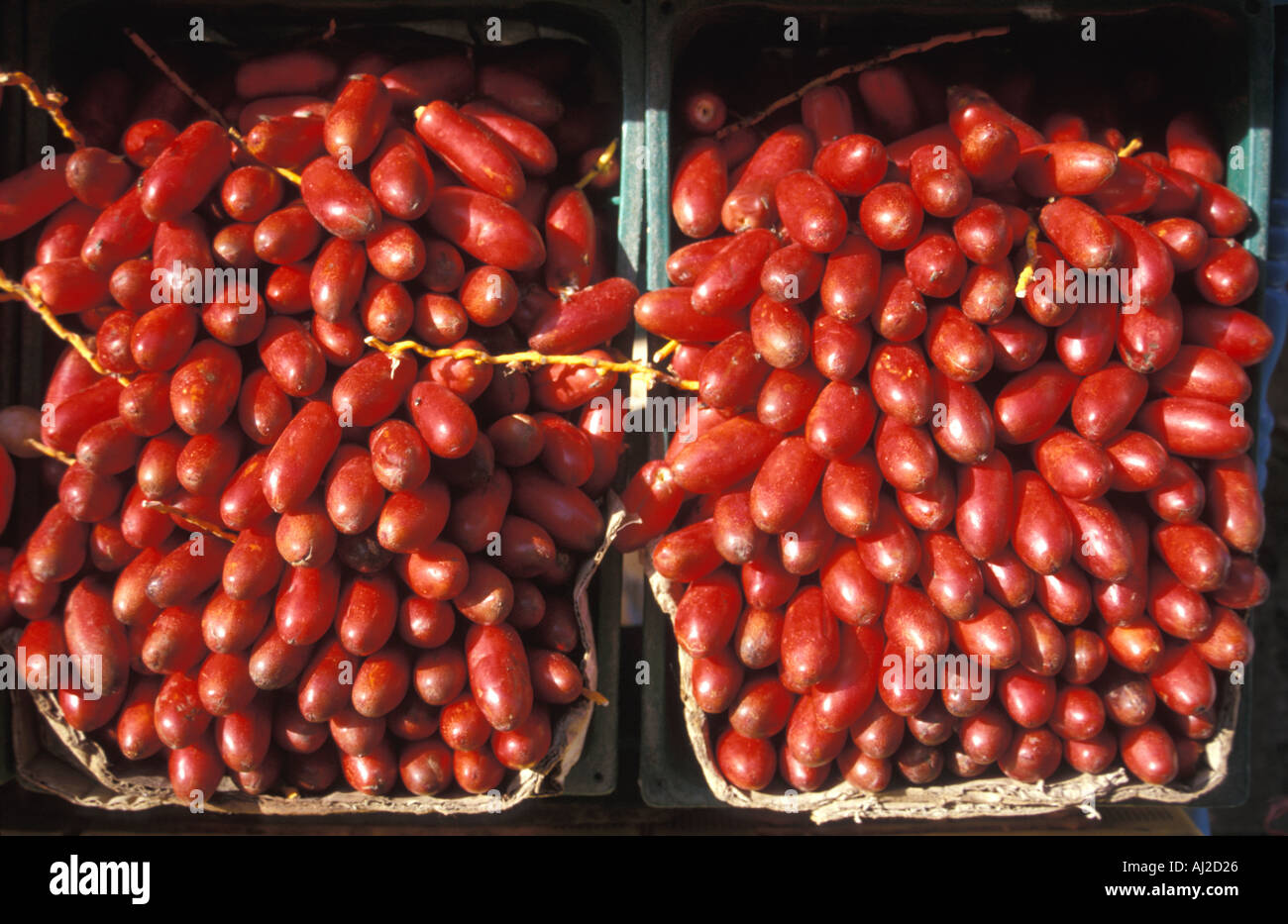 Dates on Display in a Market in Old Cairo (Egypt Stock Photo - Alamy