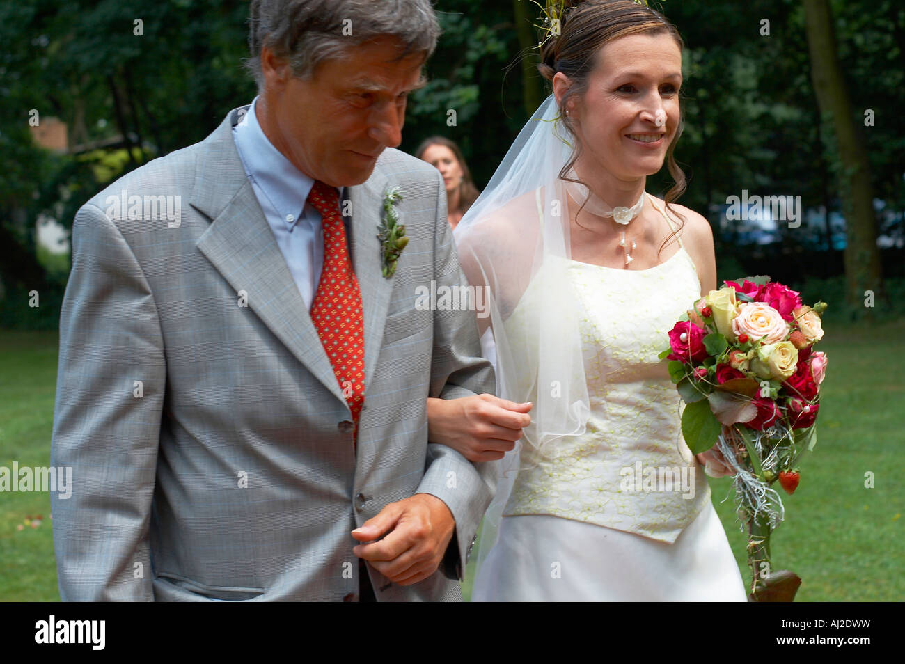 bride with father Stock Photo - Alamy