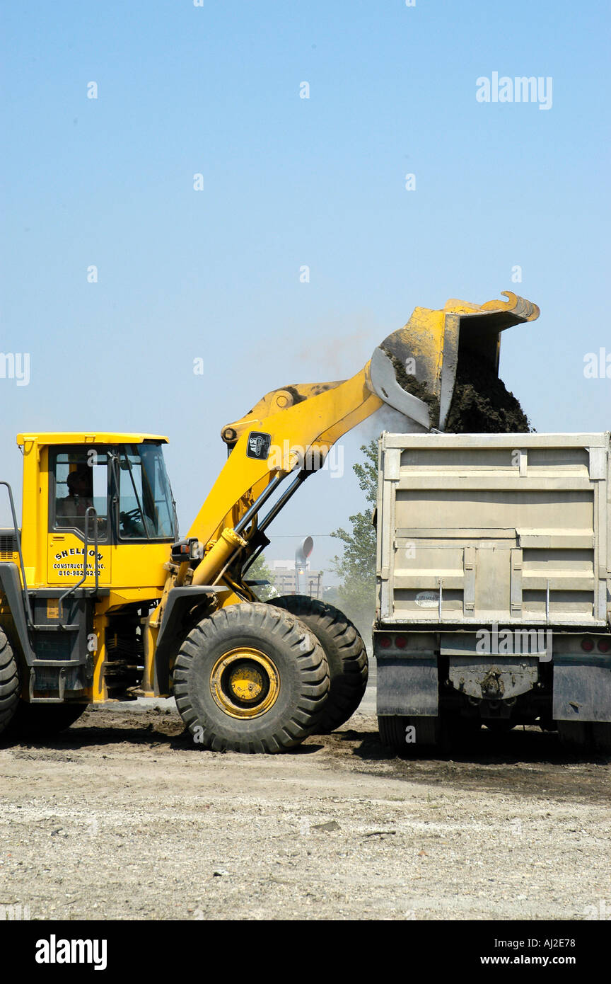 Large front loader hi-res stock photography and images - Alamy