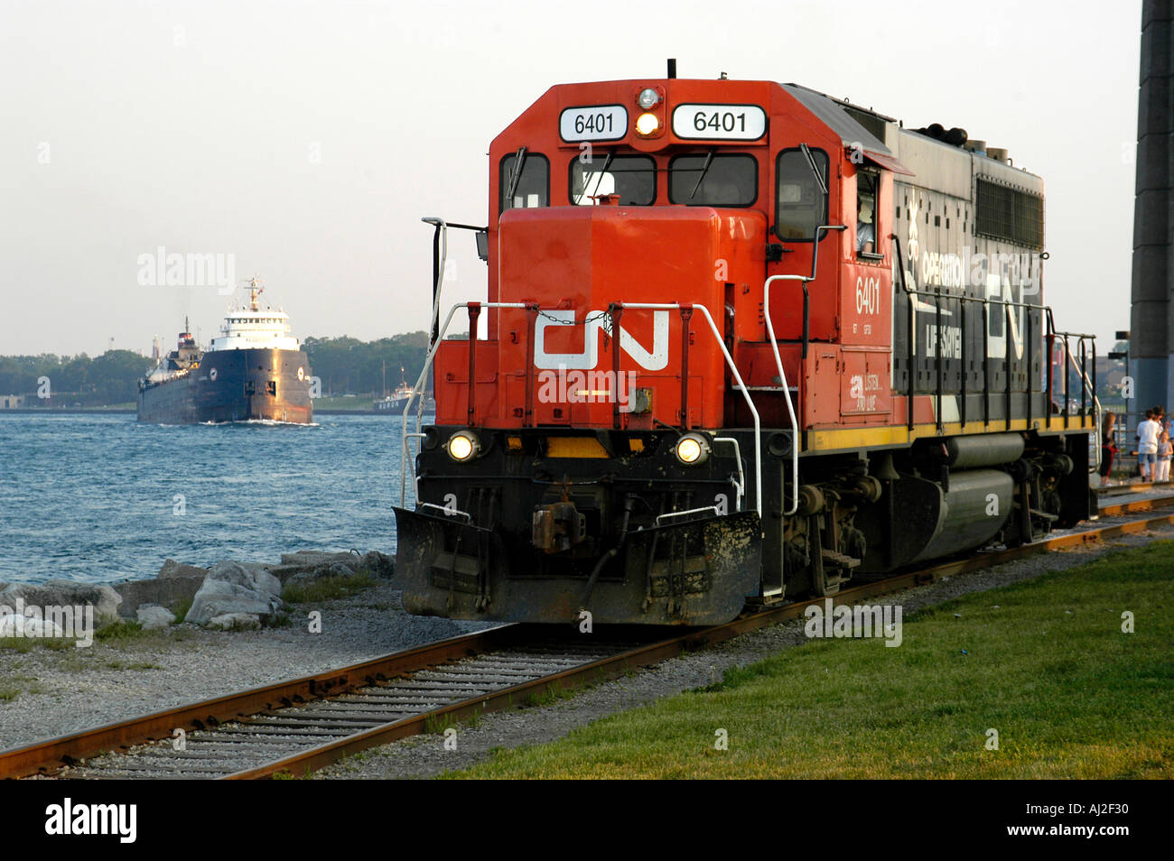 Train and boat hi-res stock photography and images - Alamy