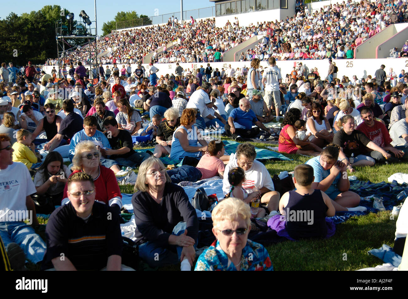 Crowds of People at an Event Stock Photo - Alamy
