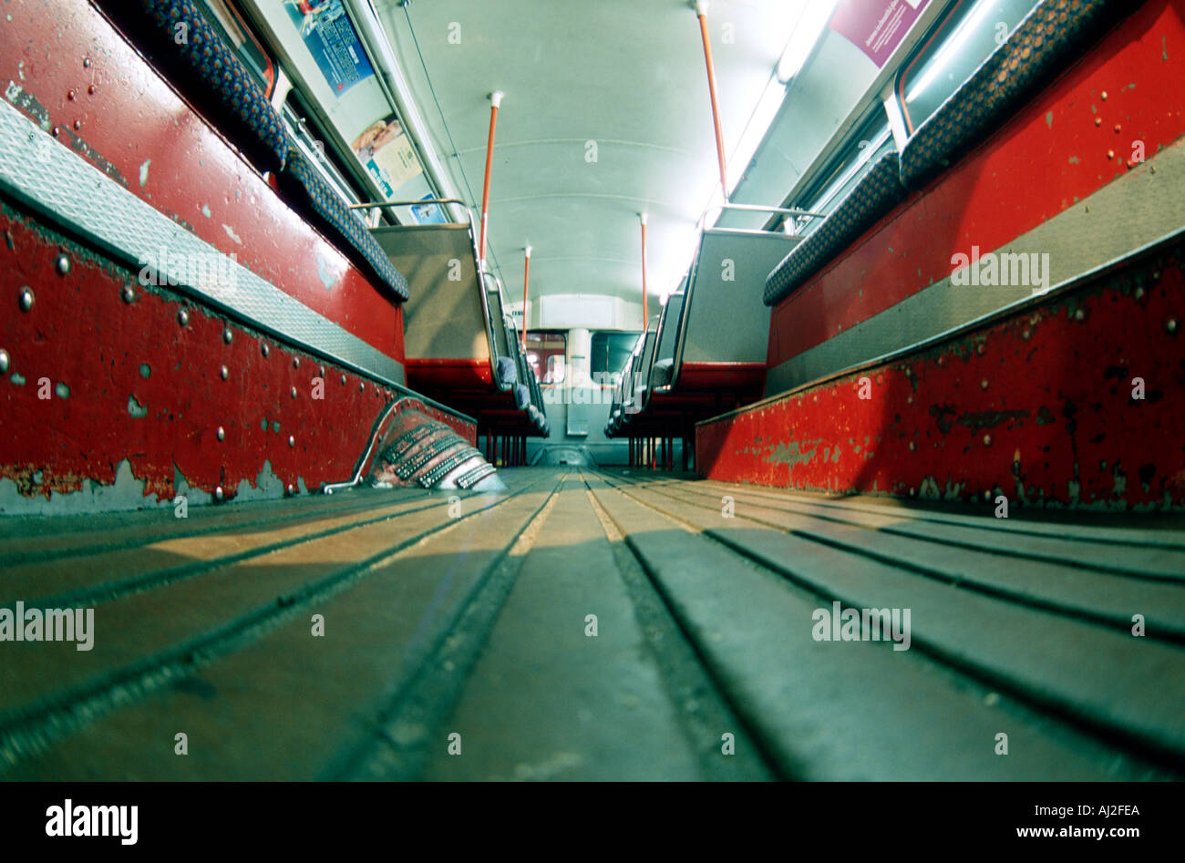 Doubledeck bus empty hi-res stock photography and images - Alamy
