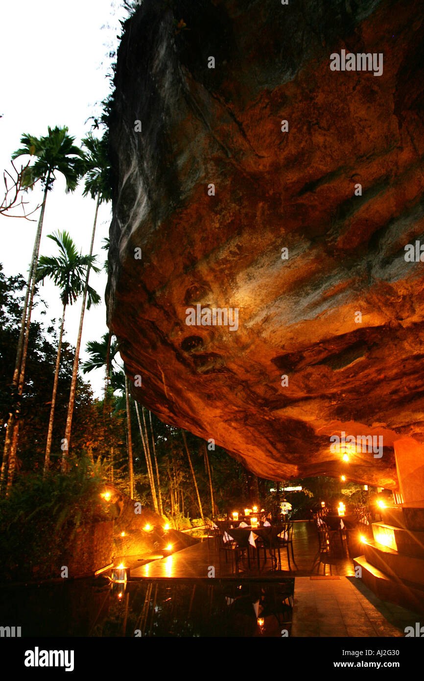 Boulder Garden Hotel in Sri Lanka Under a huge rock close to the ...
