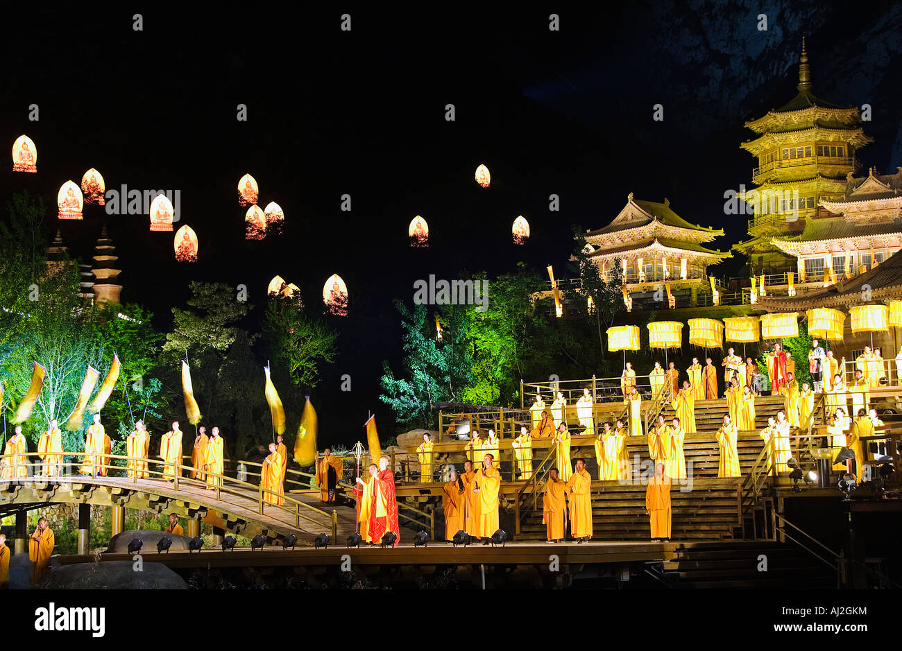 Zen Music Shaolin Grand Ceremony, a Dance and Musical Performance in ...