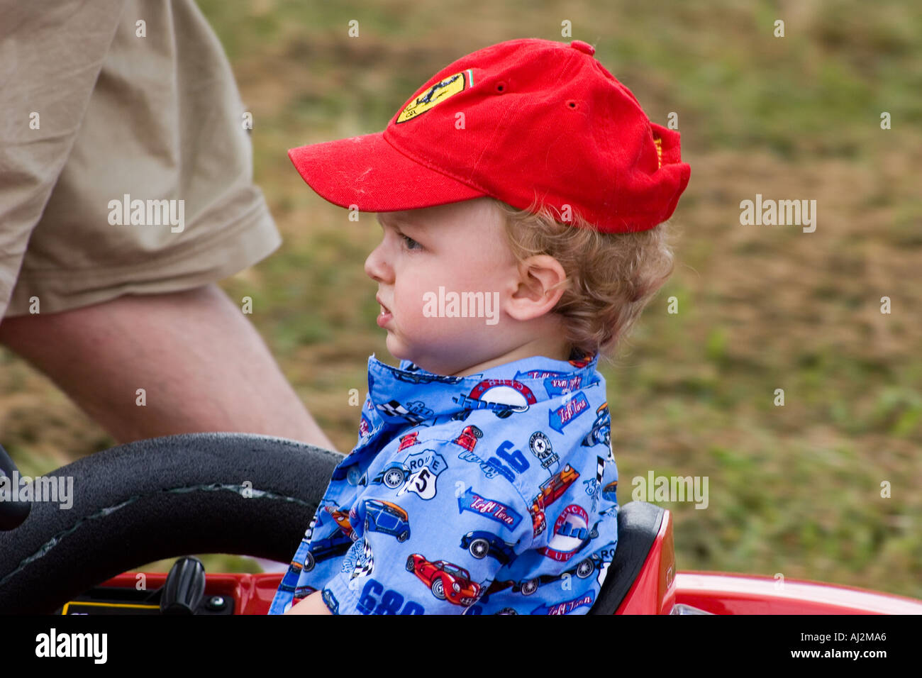 Little Race Car Driver Stock Photo - Alamy