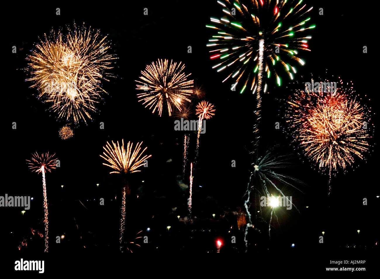 Millennium fireworks hi-res stock photography and images - Alamy