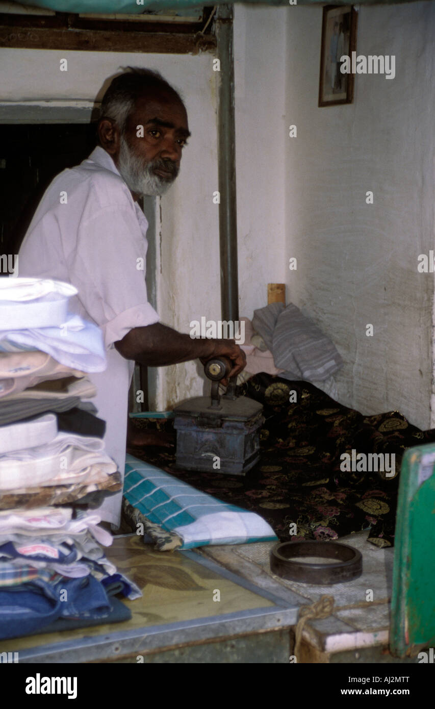 South India Life Kerela Doby walla Irioning Stock Photo - Alamy