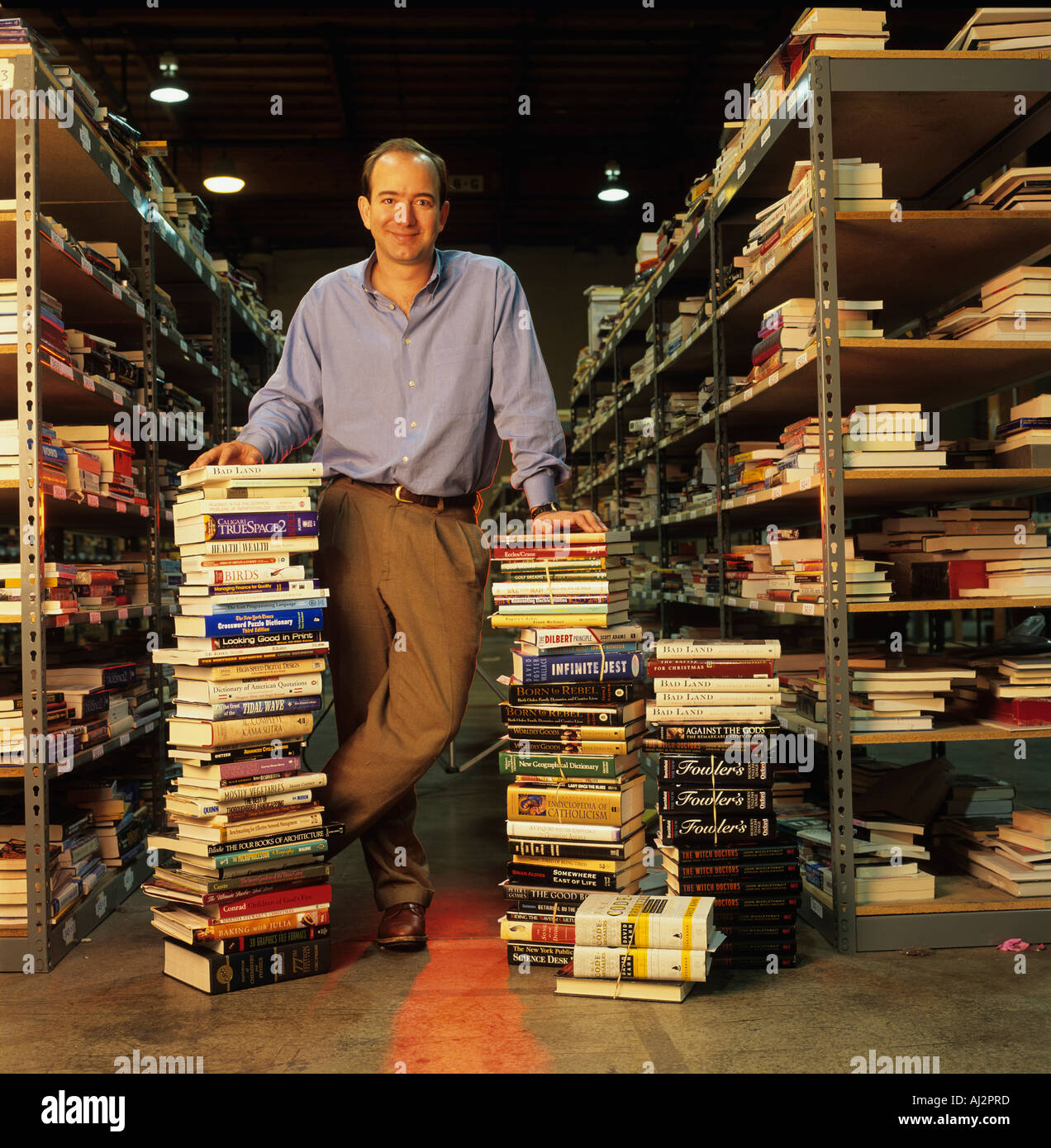 Jeff bezos portrait hi-res stock photography and images - Alamy