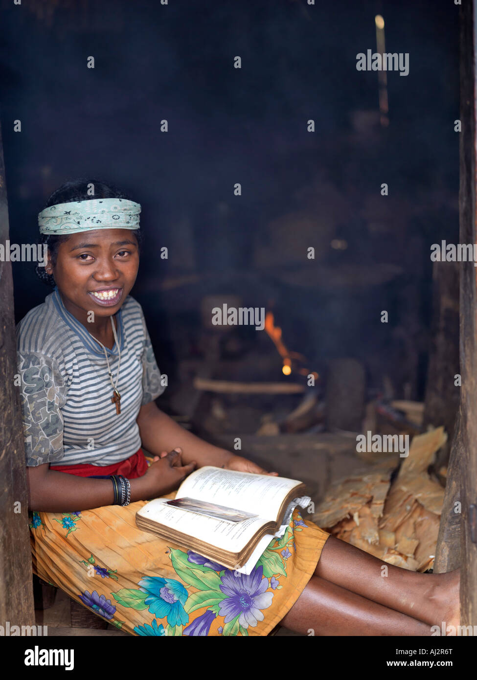 Zafimaniry girl hi-res stock photography and images - Alamy