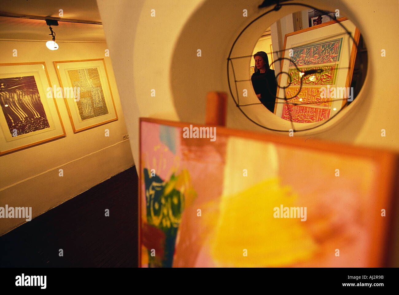 Tehran art gallery Seyhoun Stock Photo - Alamy