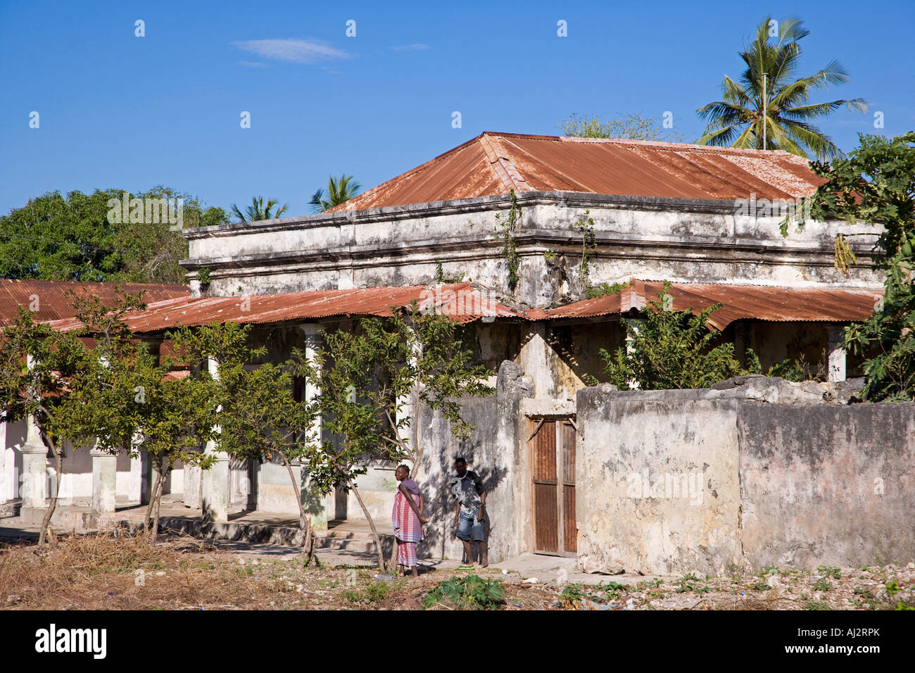 Crumbling colonial villas on Ibo Island, part of the Quirimbas ...