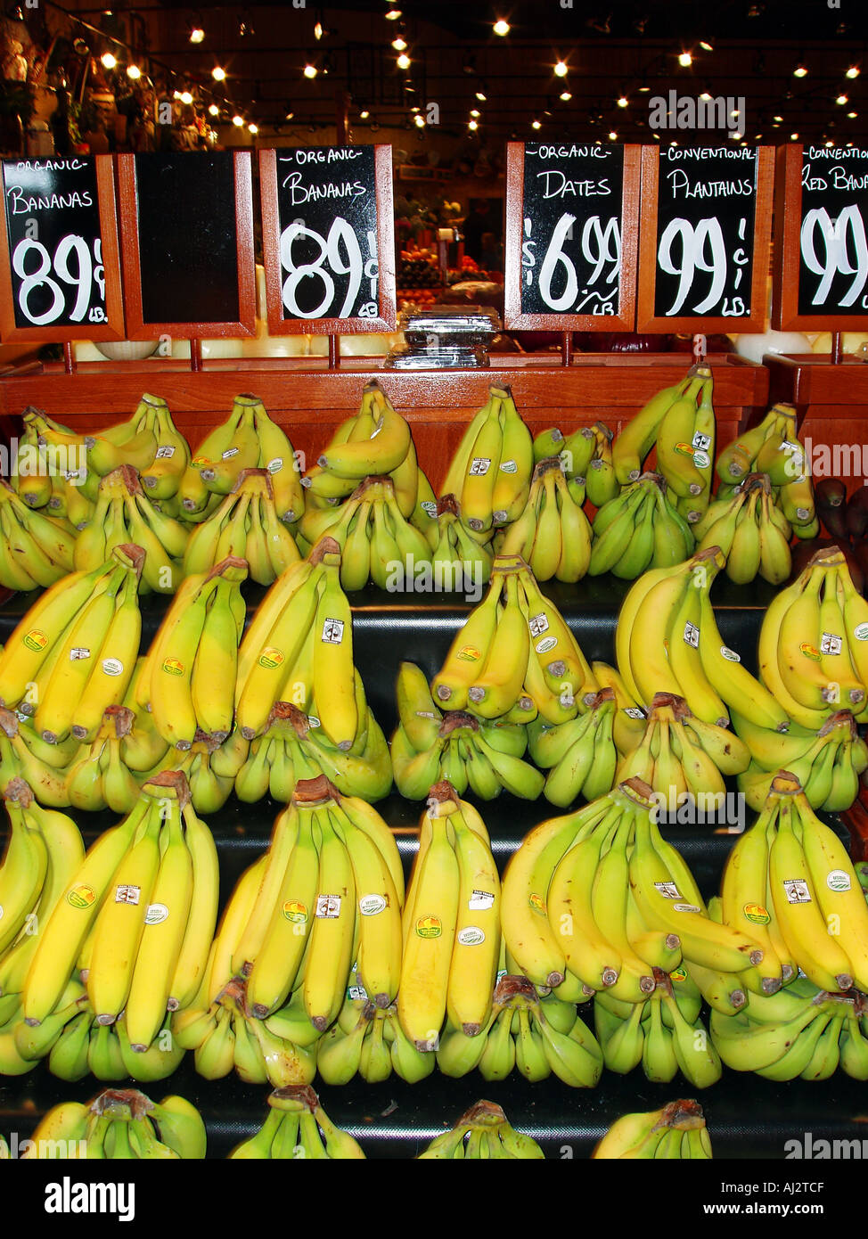 Market Bananas Bananna Stock Photo - Alamy