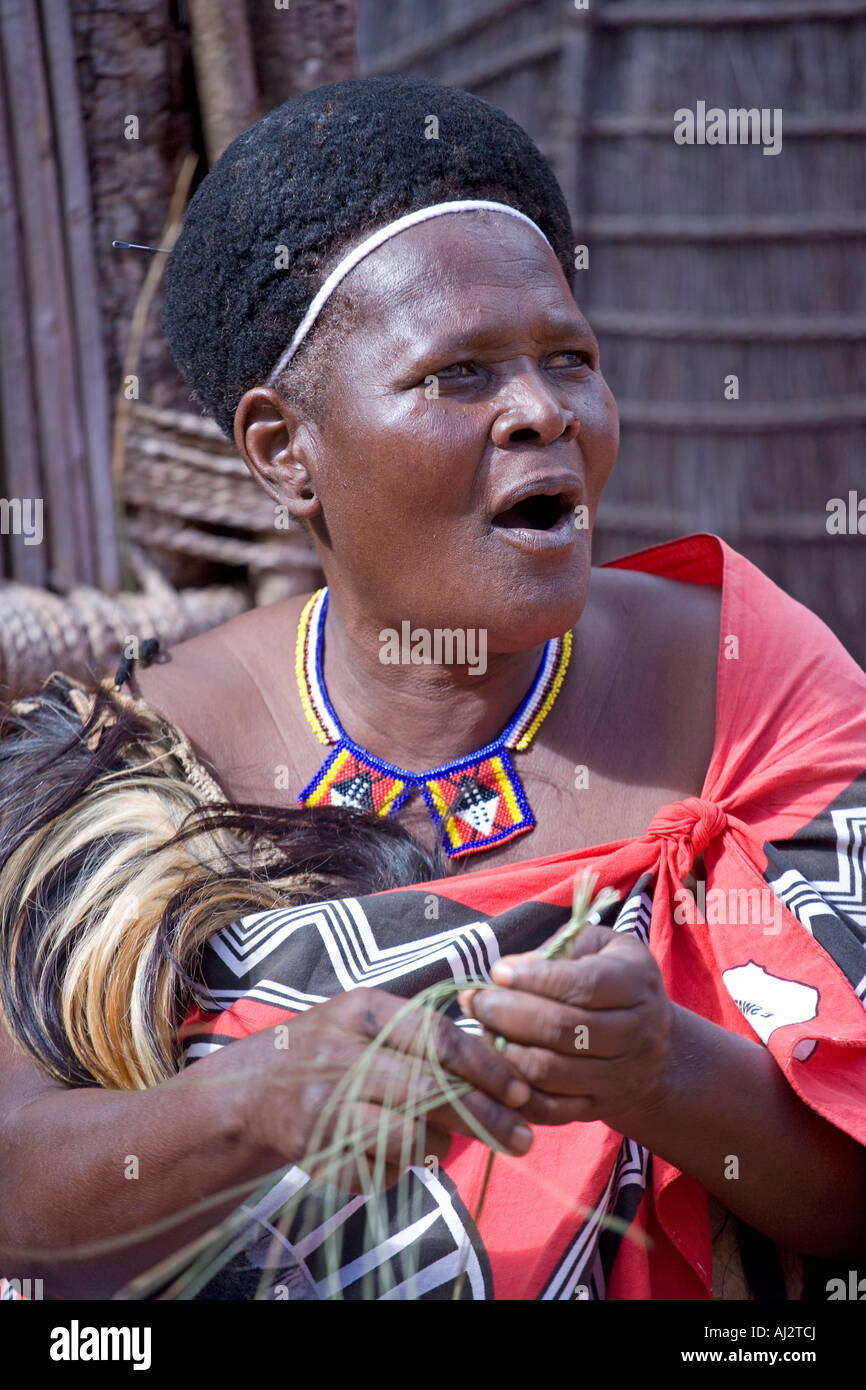 Swazi woman hi-res stock photography and images - Alamy