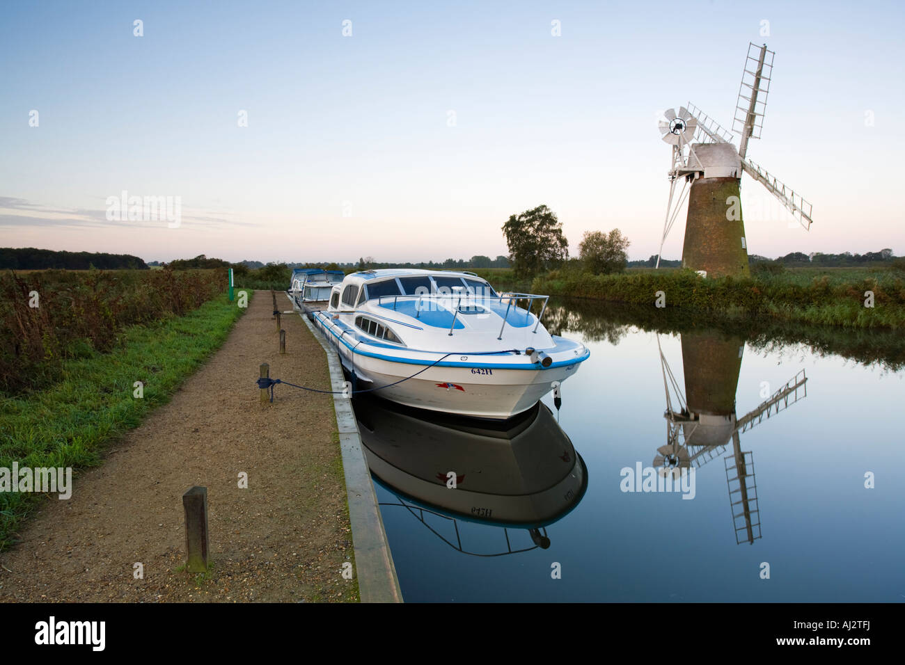 River Ant at How Hill in the Norfolk Broads UK Stock Photo - Alamy