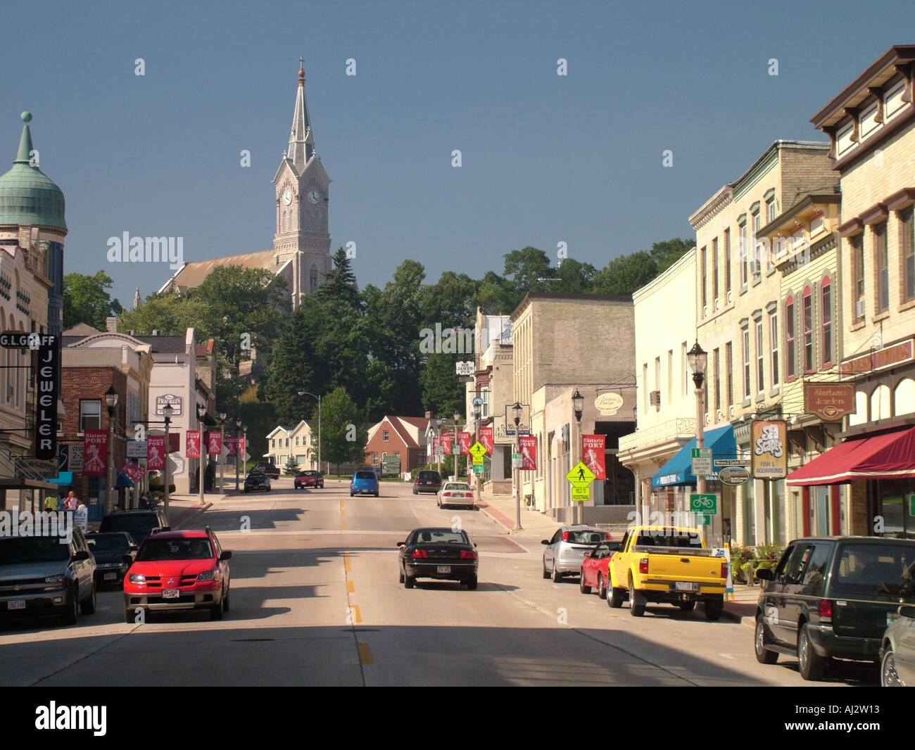 Main street wisconsin hi-res stock photography and images - Alamy