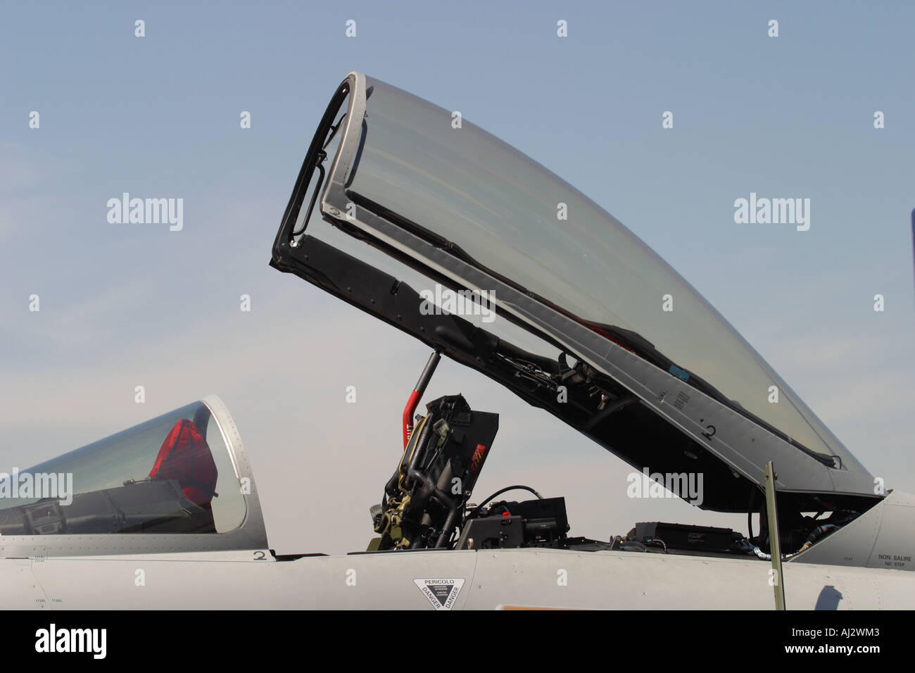 Fighter Jet Open Cockpit