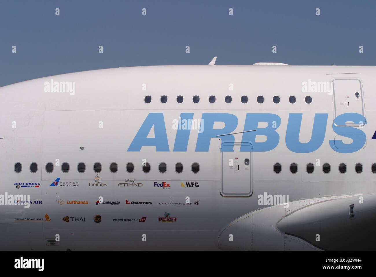 Airbus a380 logo launch customers hi-res stock photography and images ...