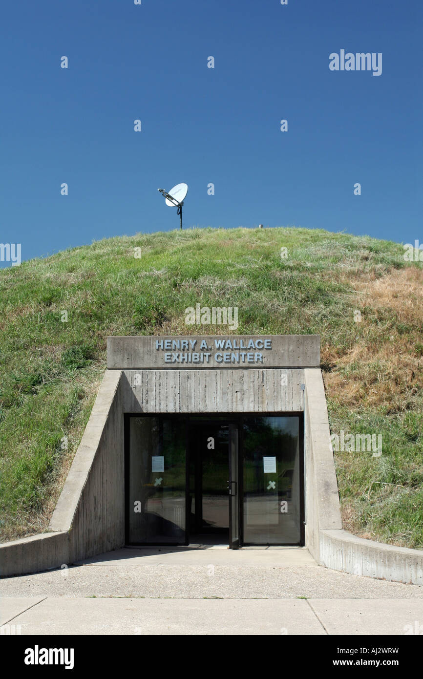 Henry A. Wallace Exhibit Center, Living History Farms Stock Photo - Alamy
