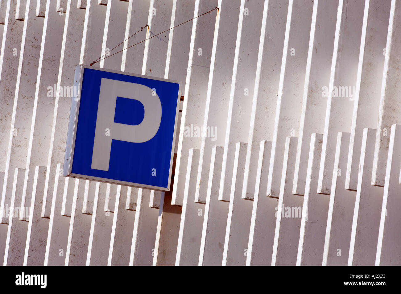 Car park sign on a multistorey car park England UK Stock Photo - Alamy