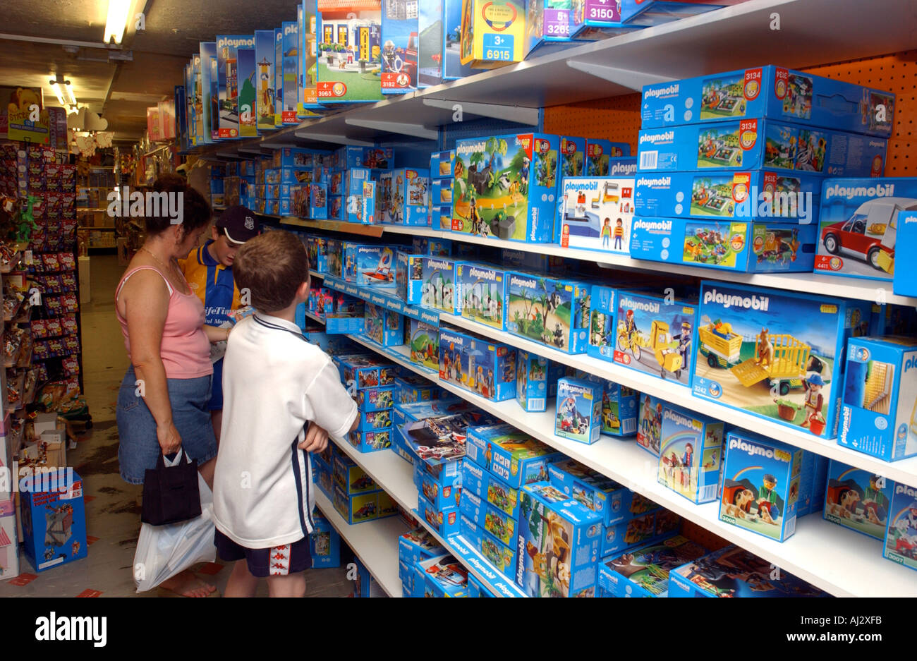 Toy shop in England Stock Photo - Alamy