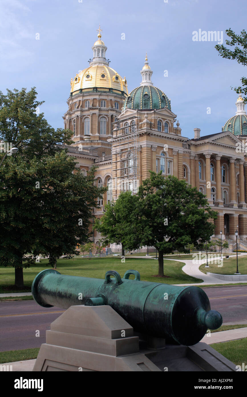 The Capitol building in Des Moines Iowa Stock Photo - Alamy