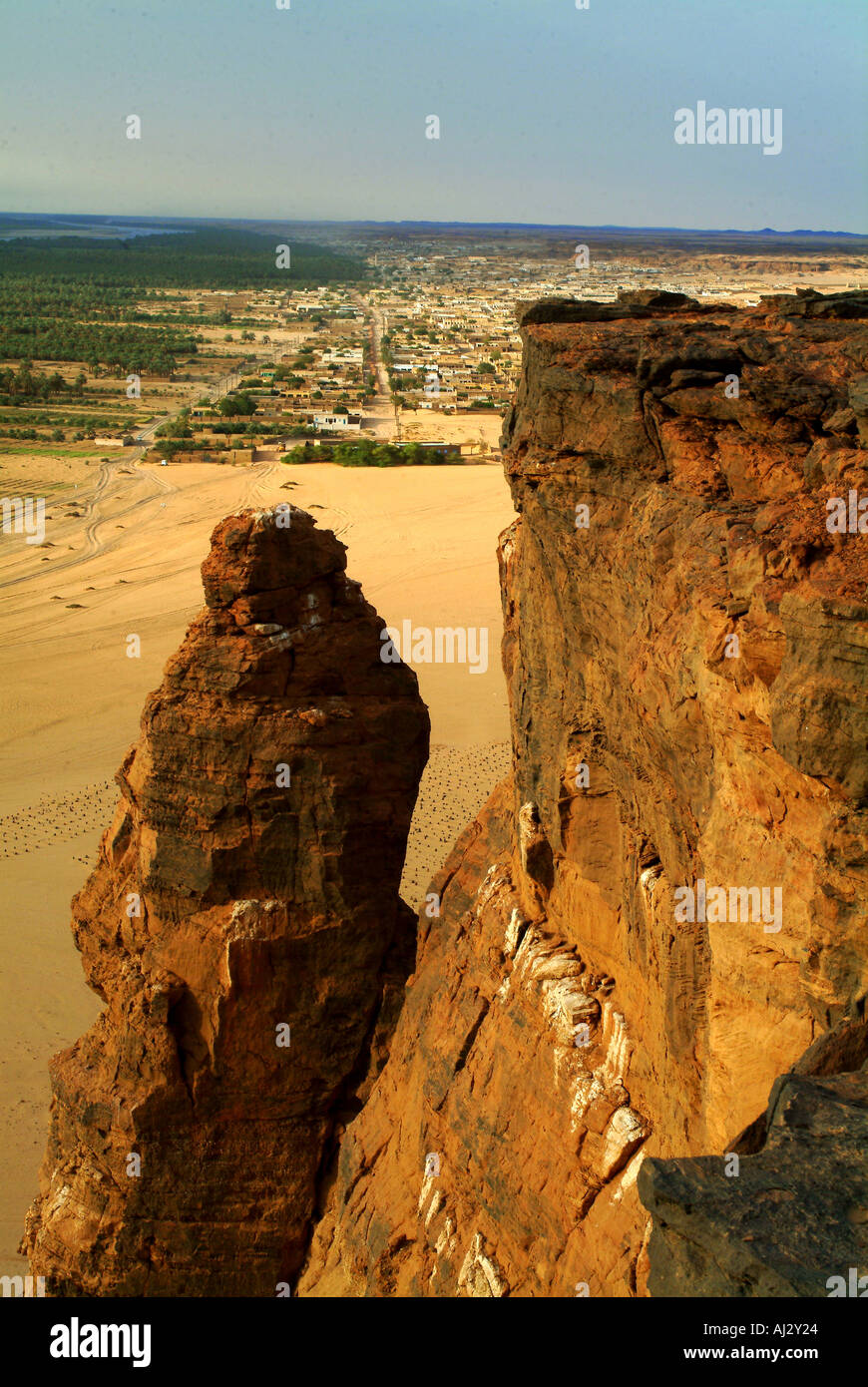 View from Karima on Jebel Barkal Stock Photo - Alamy