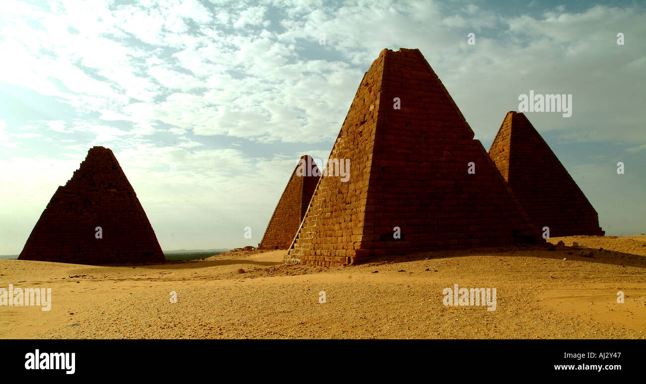 Pyramid of Napata Stock Photo - Alamy