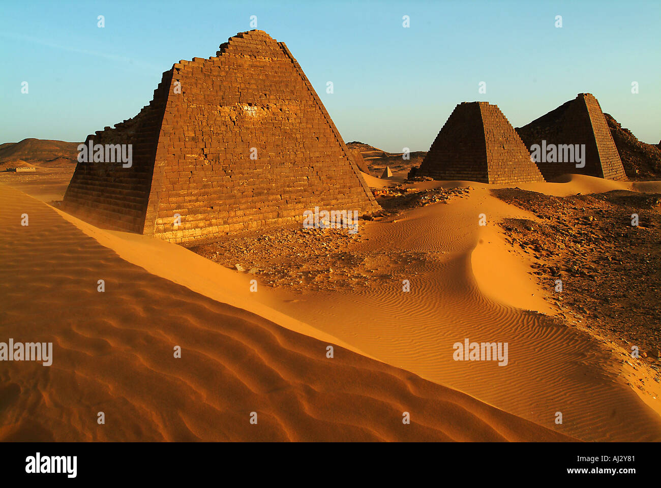 Meroe pyramids hi-res stock photography and images - Alamy