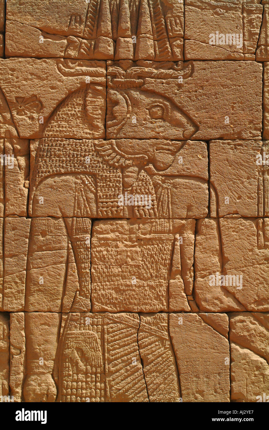 Lion temple naga sudan africa hi-res stock photography and images - Alamy