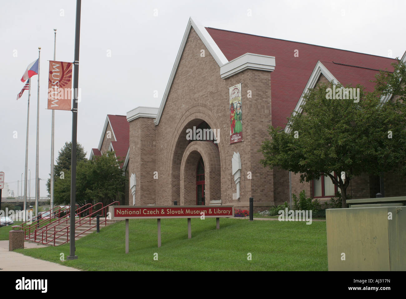 National Czech and Slovak Museum Stock Photo - Alamy