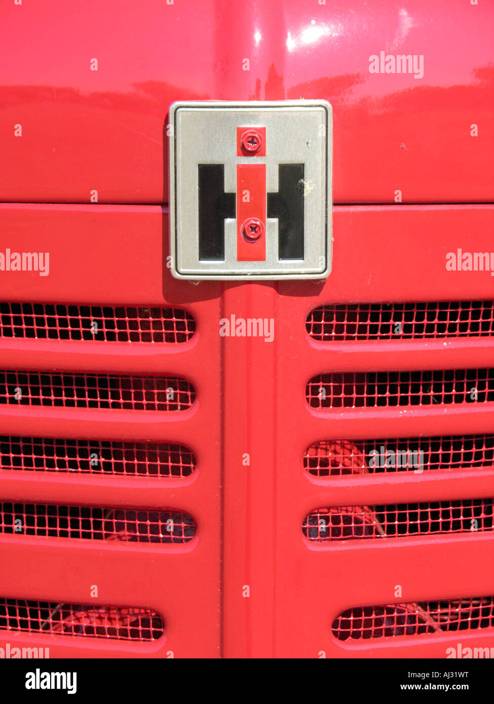Close up of antique McCormick Farmall Tractor Engine Stock Photo - Alamy