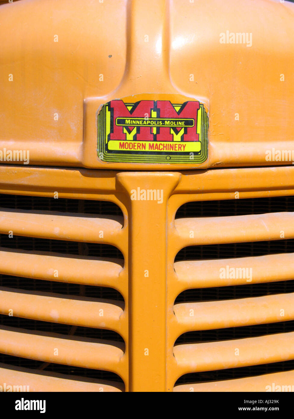 Close up of antique Minneapolis Moline Tractor Engine Stock Photo - Alamy