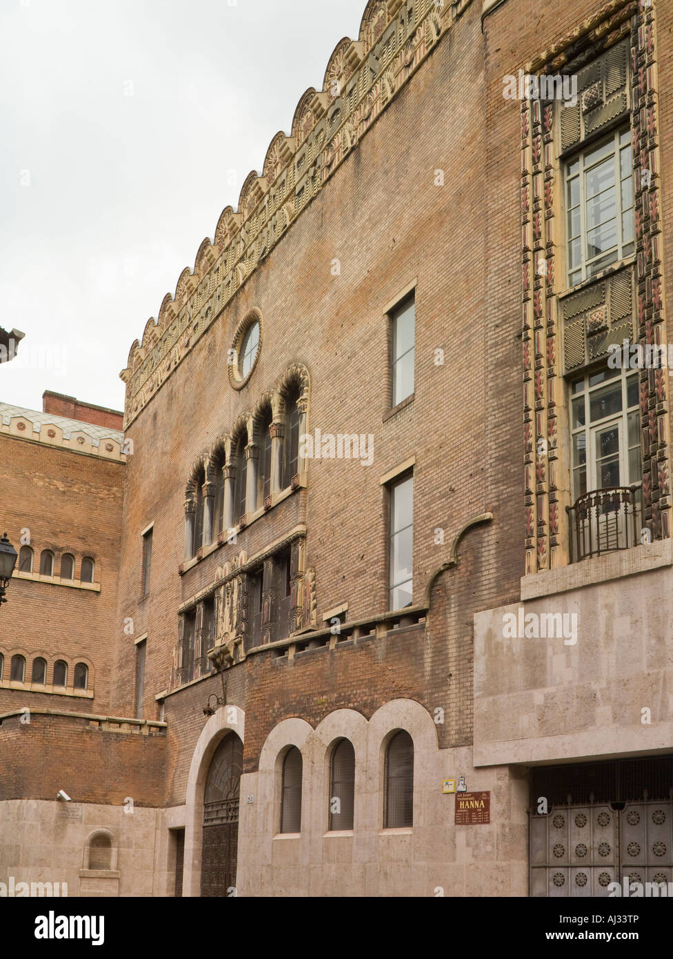 Orthodox synagogue, Budapest Stock Photo - Alamy