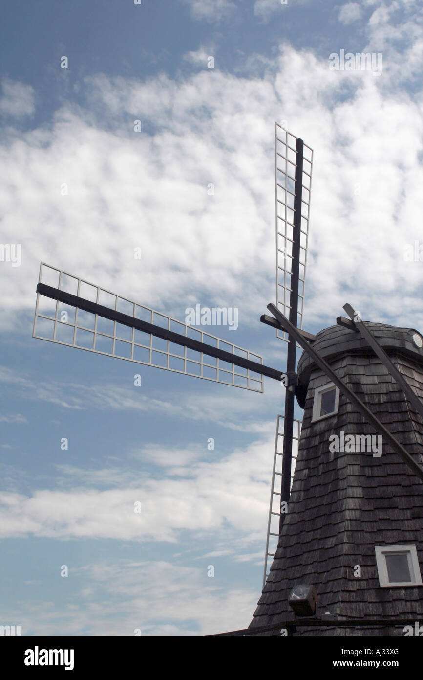 Dutch "Windmill" tourist center Stock Photo - Alamy