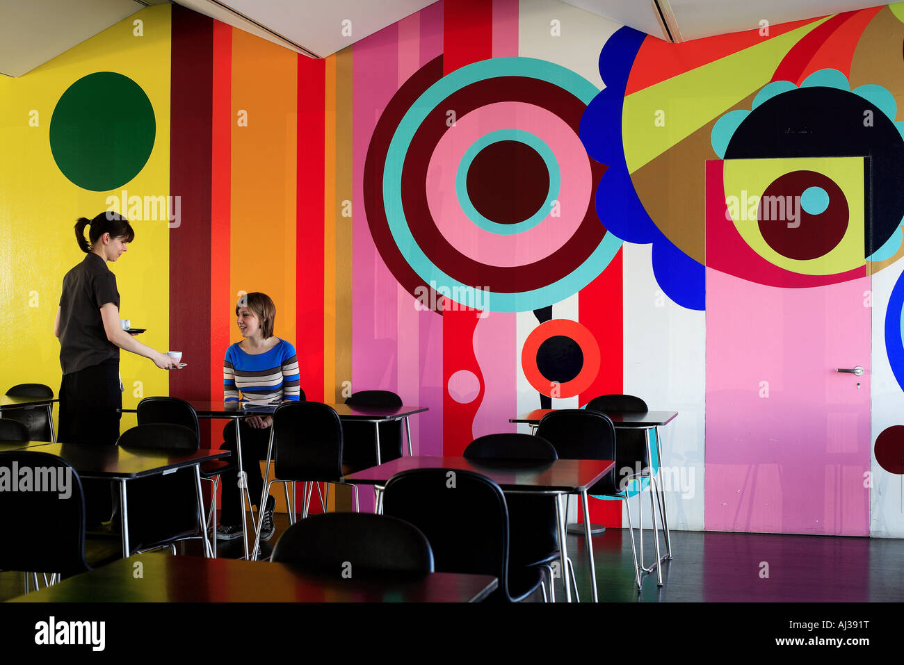 United Kingdom, London, Tate Modern Restaurant Stock Photo - Alamy