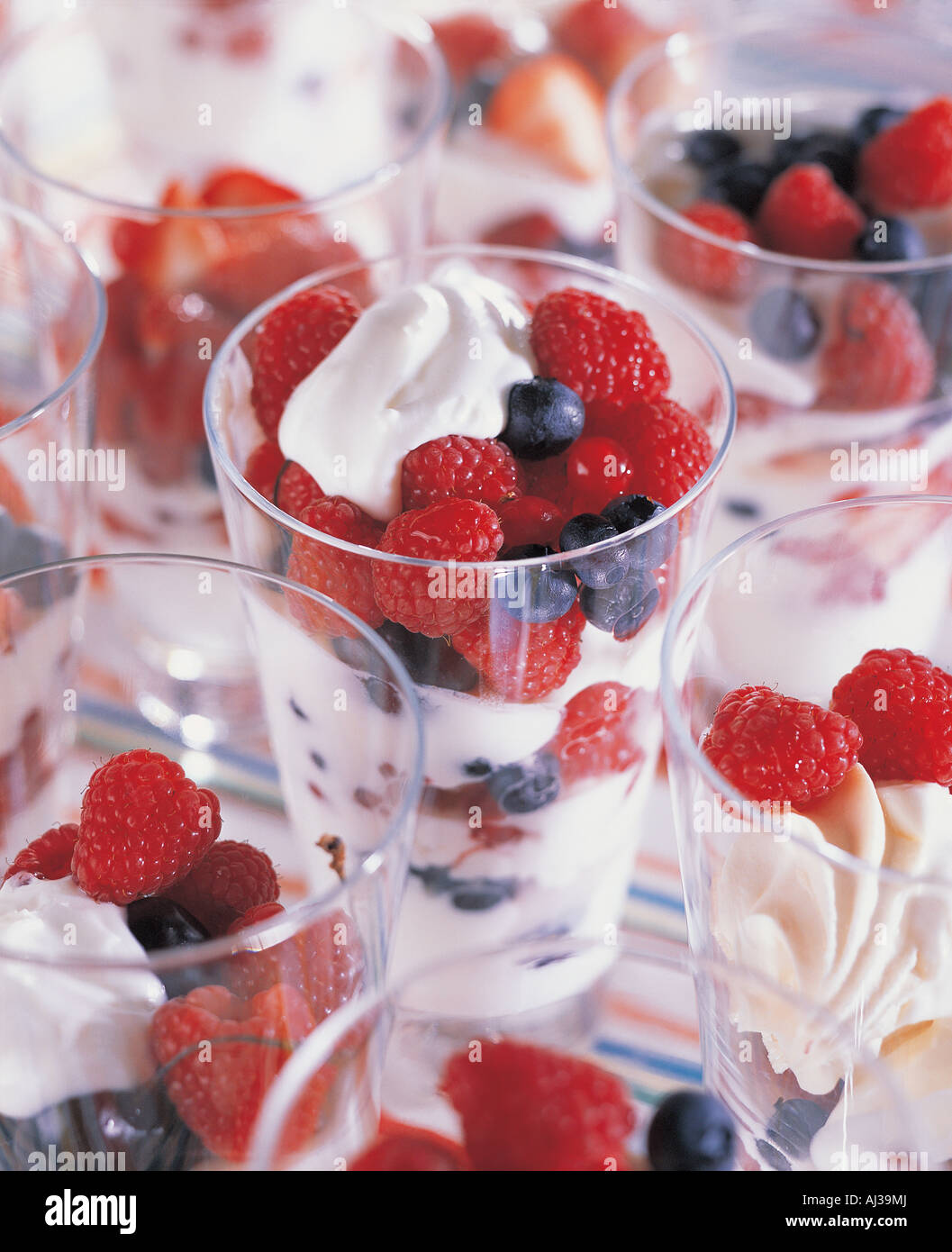 Red Fruit Yogurt and Cream easiest dessert you will ever make. Diet ...