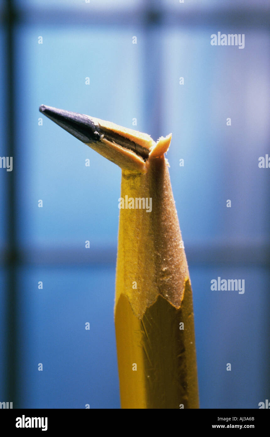 Lead pencil broken point hi-res stock photography and images - Alamy