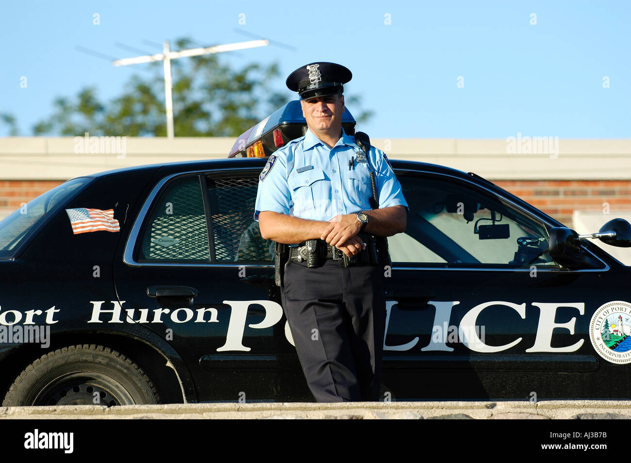 Law Enforcement Officer Stock Photo - Alamy