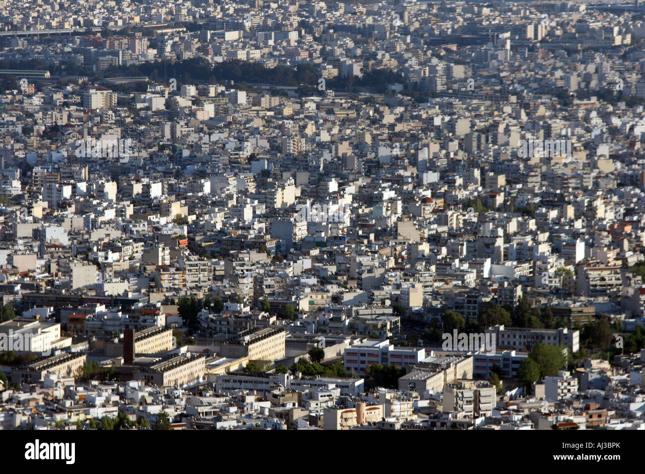 urban city view for background from athens greece Stock Photo - Alamy