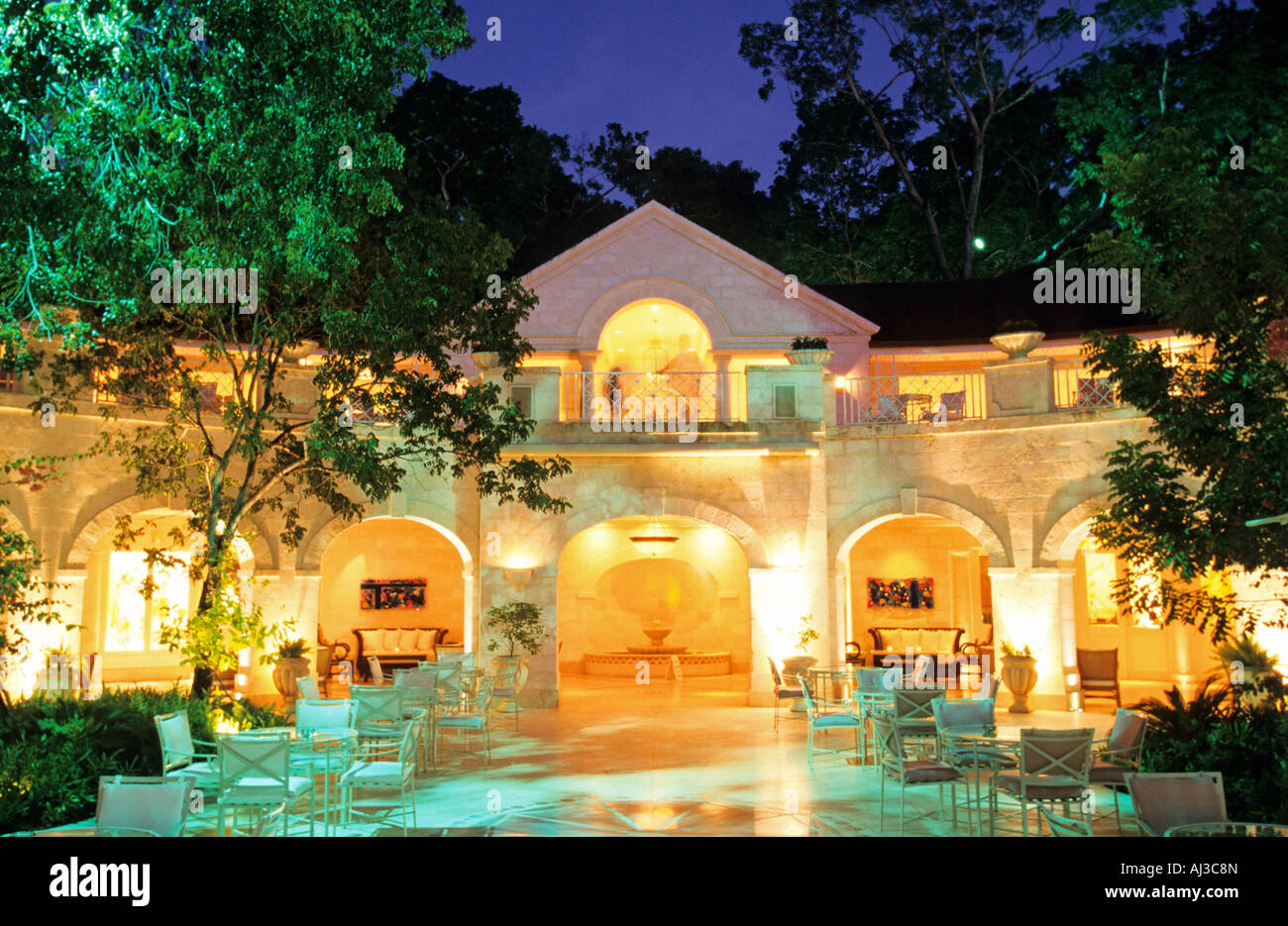 Barbados island, Saint James, Sandy Lane hotel Stock Photo - Alamy
