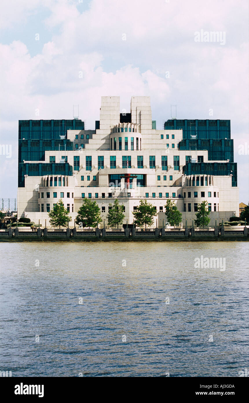 Headquarters Mi6 British Intelligence Service Stock Photos ...