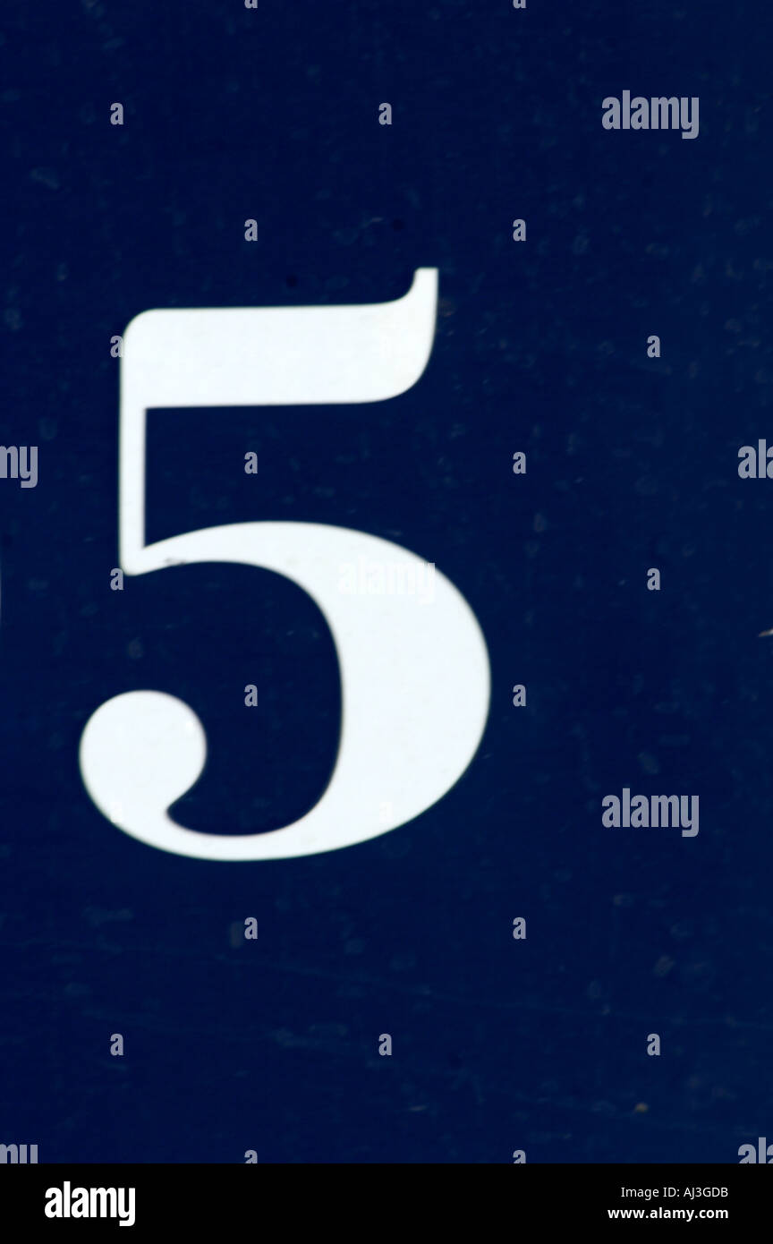 Light number 5 hi-res stock photography and images - Alamy