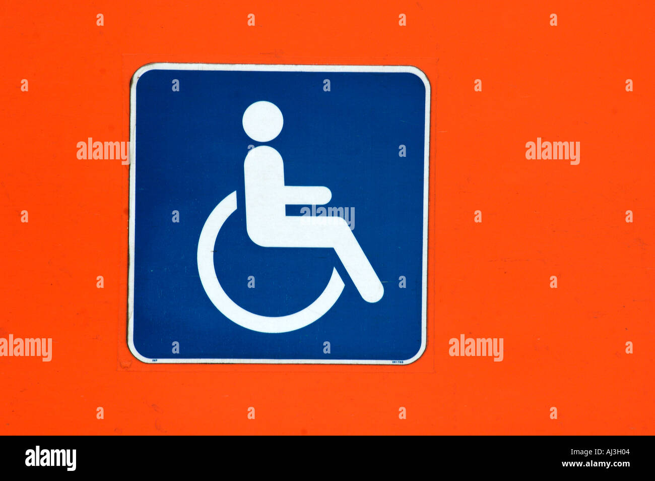 Handicap Wheelchair Sign Stock Photo - Alamy