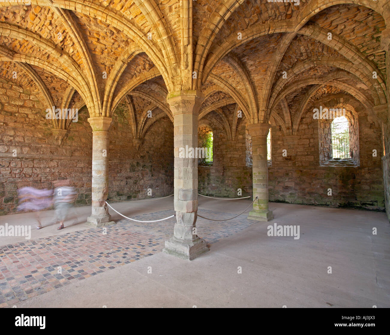 Buildwas Abbey Cistercian Abbey Shropshire England Children Playing ...